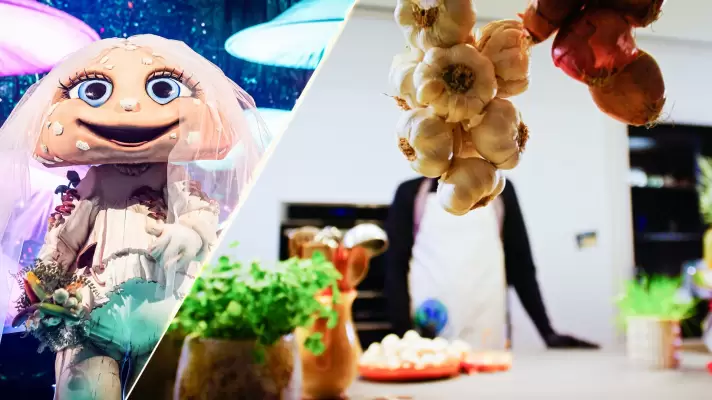 "Champignon is ook een beetje een champion" - The Masked Singer