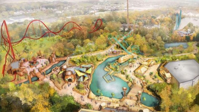 Eerste attractie van prestigieus miljoenenproject Walibi heeft een naam ...