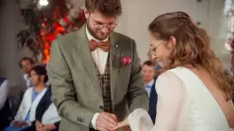 Britt en Jonas stappen als laatste in het huwelijksbootje - Blind Getrouwd