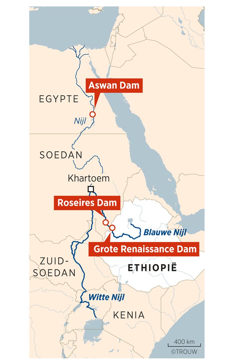 Ethopië begint begin in juli met vullen van de gigadam in de Nijl - tot ...