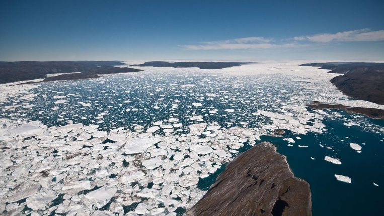 Smelten van ijskappen aan rand van Groenland inmiddels onomkeerbaar ...