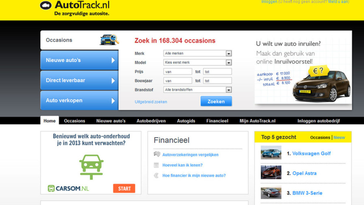 De Persgroep koopt AutoTrack voor 26 miljoen euro | Het Parool