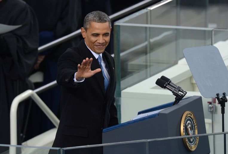 Inauguratie Obama: 'We moeten nù handelen, in naam van de vooruitgang' | De Volkskrant