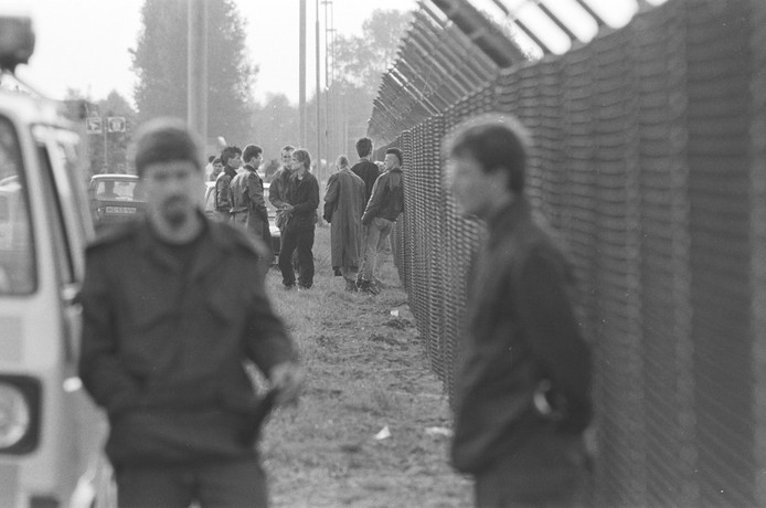 Zo zag het protest tegen kernwapens in 1983 eruit bij het Hek van ...