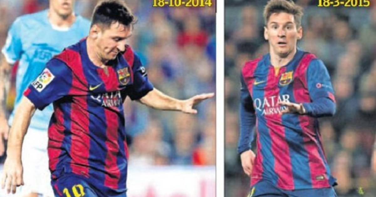 La transformation physique saisissante de Messi | Home | 7sur7.be