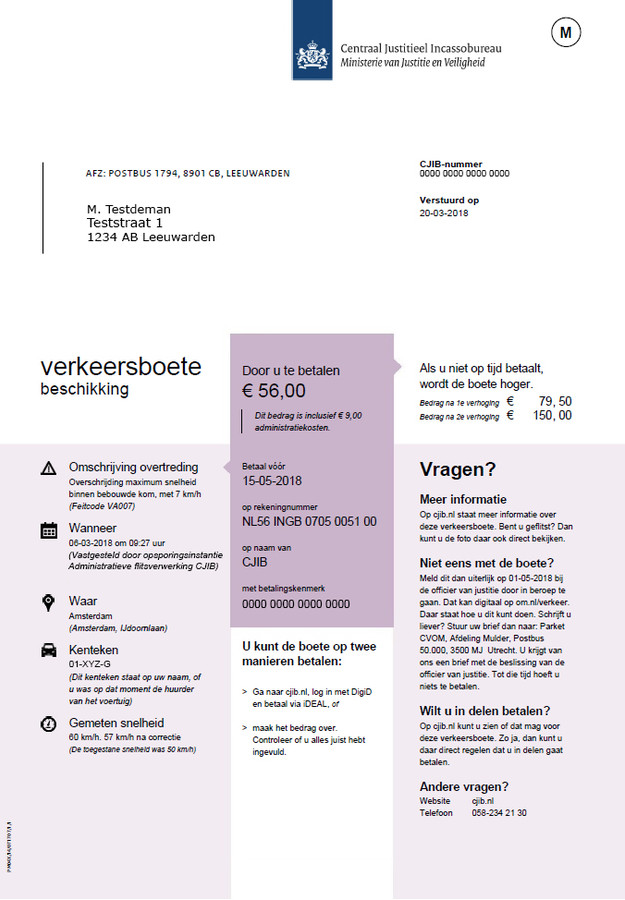 Al 34.000 nepbekeuringen met Litouws rekeningnummer: 'Ik rijd nooit te ...