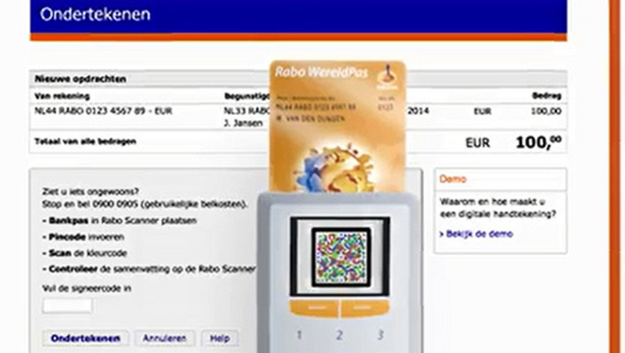 Weg met de Random Readers; Rabo begint uitrol nieuwe scanners | De ...