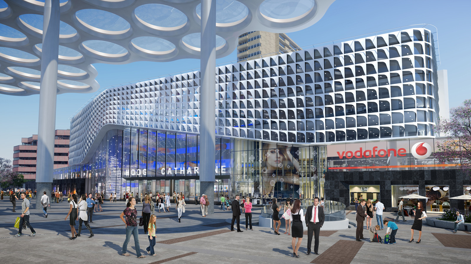 Vodafone/Ziggo strijkt neer in nieuw Hoog Catharijne | Foto | AD.nl Vodafone/Ziggo strijkt neer in nieuw Hoog Catharijne | Foto | AD.nl