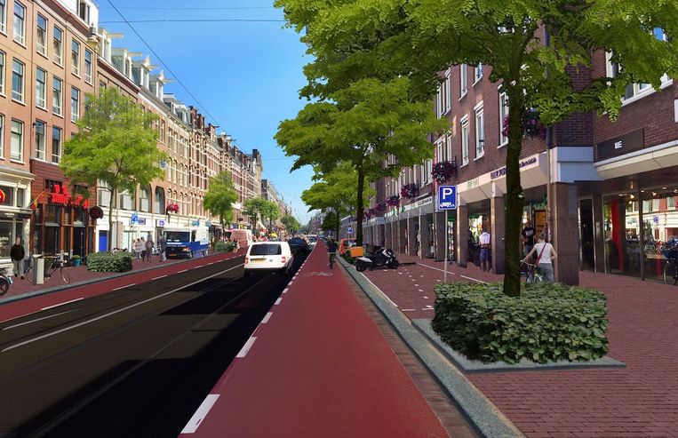 De uitslag is bekend: zo gaat de nieuwe Kinkerstraat eruit zien | Het ...