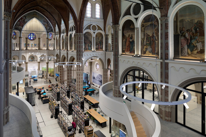 Bieb Vught in rijksmonumentale kerk mogelijk ‘Beste bibliotheek van ...