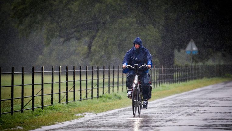 Het weer: regen en windstoten | De Volkskrant