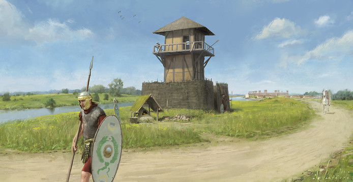 Goed bewaarde Romeinse hoofdweg in Leidsche Rijn opgegraven | Utrecht ...